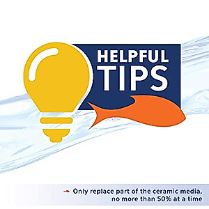 Aqueon Filter Media Bio-Ceramic Rings 1 LB