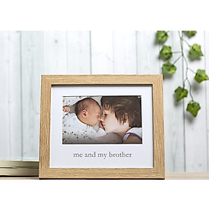 Kate & Milo Me & My Brother Frame, Sibling Keepsake Frame, Baby Nursery Décor Wall Art Picture Frame