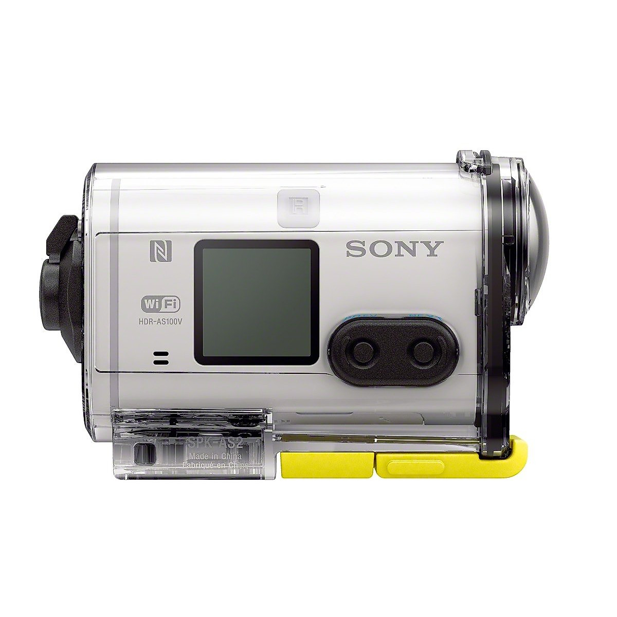 Sony HDR-AS100VR POV Action Video Camera with Live View Remote (White)
