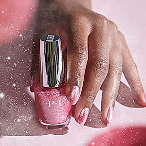 OPI Infinite Shine 2 Longwear Lacquer, Pixel Dust, Pink Long-Lasting Nail Polish, 0.5 fl. oz.