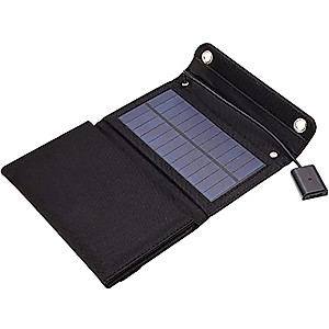 Solar Panels Portable Foldable Solar Panel Kit, Solar Panel 15W 5V Portable Solar Charger Foldable Monocrystalline Solar Cell for Power Station Phones Camping Garden Hiking Mobile Power