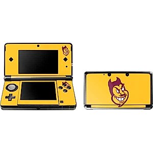 Skinit Decal Gaming Skin Compatible with 3DS (2011) - Officially Licensed College ASU Sparky Design