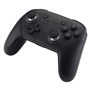 eXtremeRate Black & Transparent Dual-Color Replacement 3D Joystick Thumbsticks, Analog Thumb Sticks with Cross Screwdriver for Nintendo Switch Pro Controller