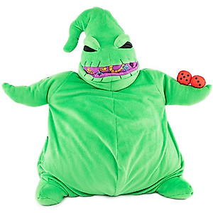 Spirit Halloween The Nightmare Before Christmas Green Oogie Boogie Plush Doll | Officially Licensed | Halloween Décor | Tim Burton | Home Decor