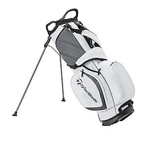 TaylorMade 2022 Select ST Stand Bag White/Slate/Black