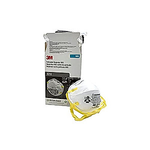 3M Oh/Esd Dust Mask W/Valve 8210 Woodworking 1 Box (20 per Box )