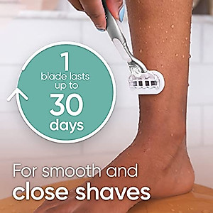 Gillette Venus Extra Smooth Sensitive Womens Razor Blade Refills, 6 Count, Designed for Women with Sensitive Skin, BLUE