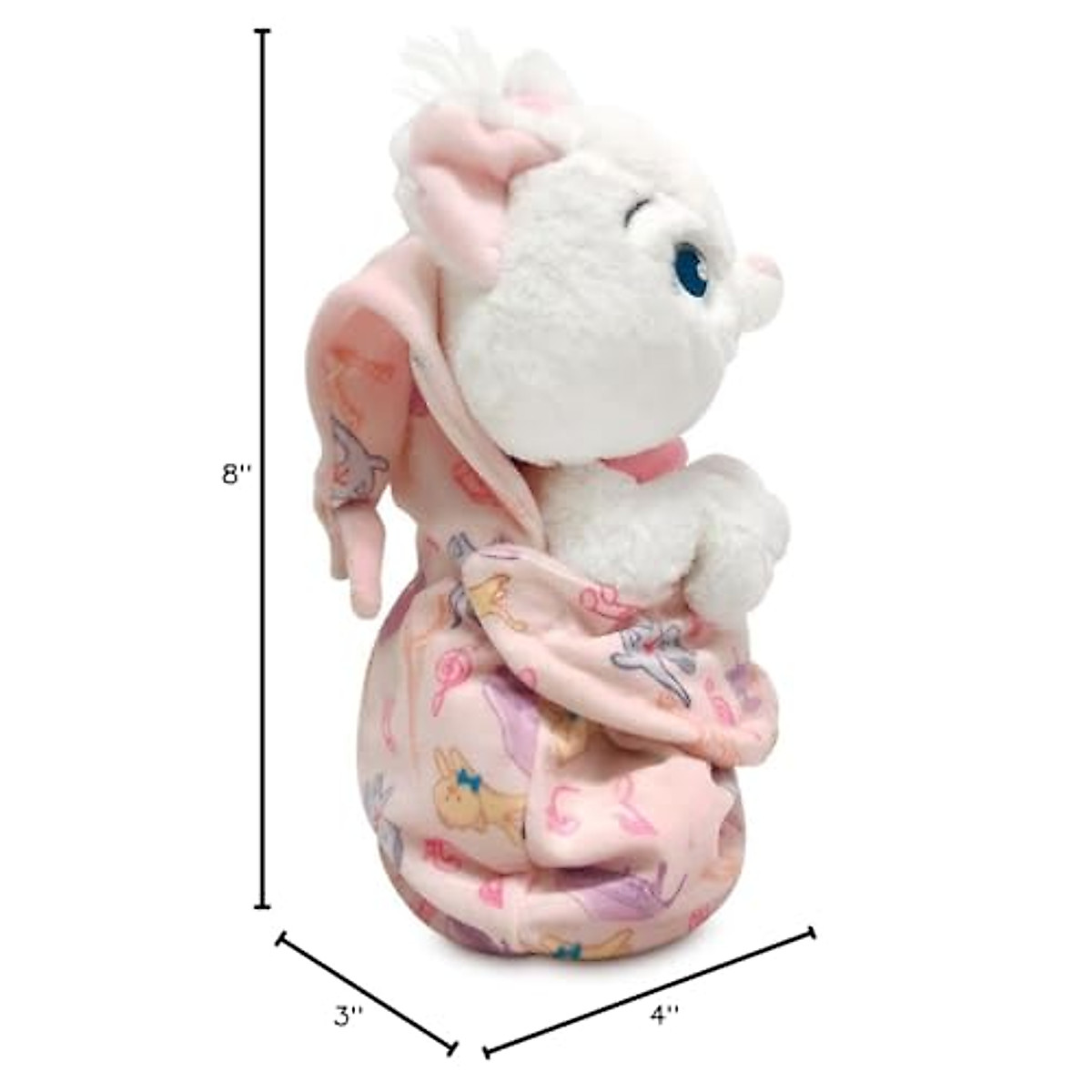 Disney Babies Marie Plush Doll in Pouch – The Aristocats – 13 ¾ Inches