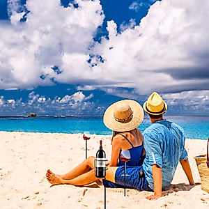 Urban Deco Heavy Duty Drink Holder Set of 7,Outdoor Drink Holders Drink Holder Yard Drink Holder Stakes, 4 Packs Plus Extra 3