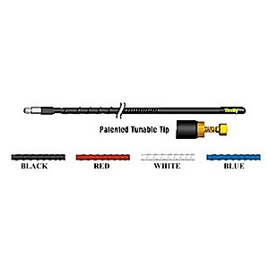 FireStik FL3-B Three Foot Firefly Antenna with Tuneable Tip (Black)