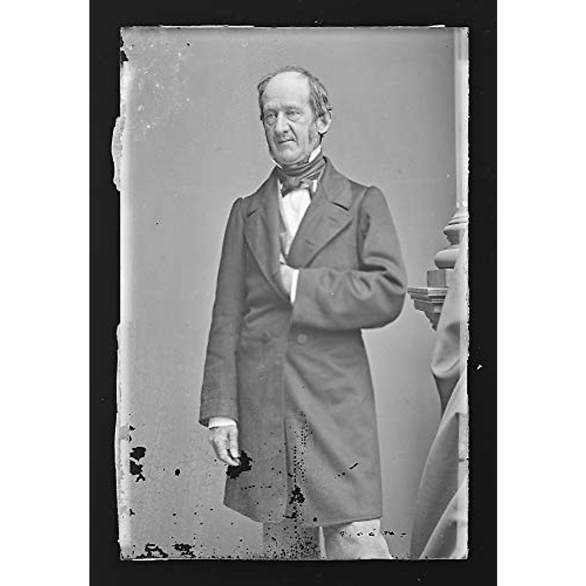 Home Comforts Portrait of Edward Stanly 2 - Vivid Imagery-12 Inch by 18 Inch Laminated Poster With Bright Colors And Vivid Imagery-Fits Perfectly In Many Attractive Frames