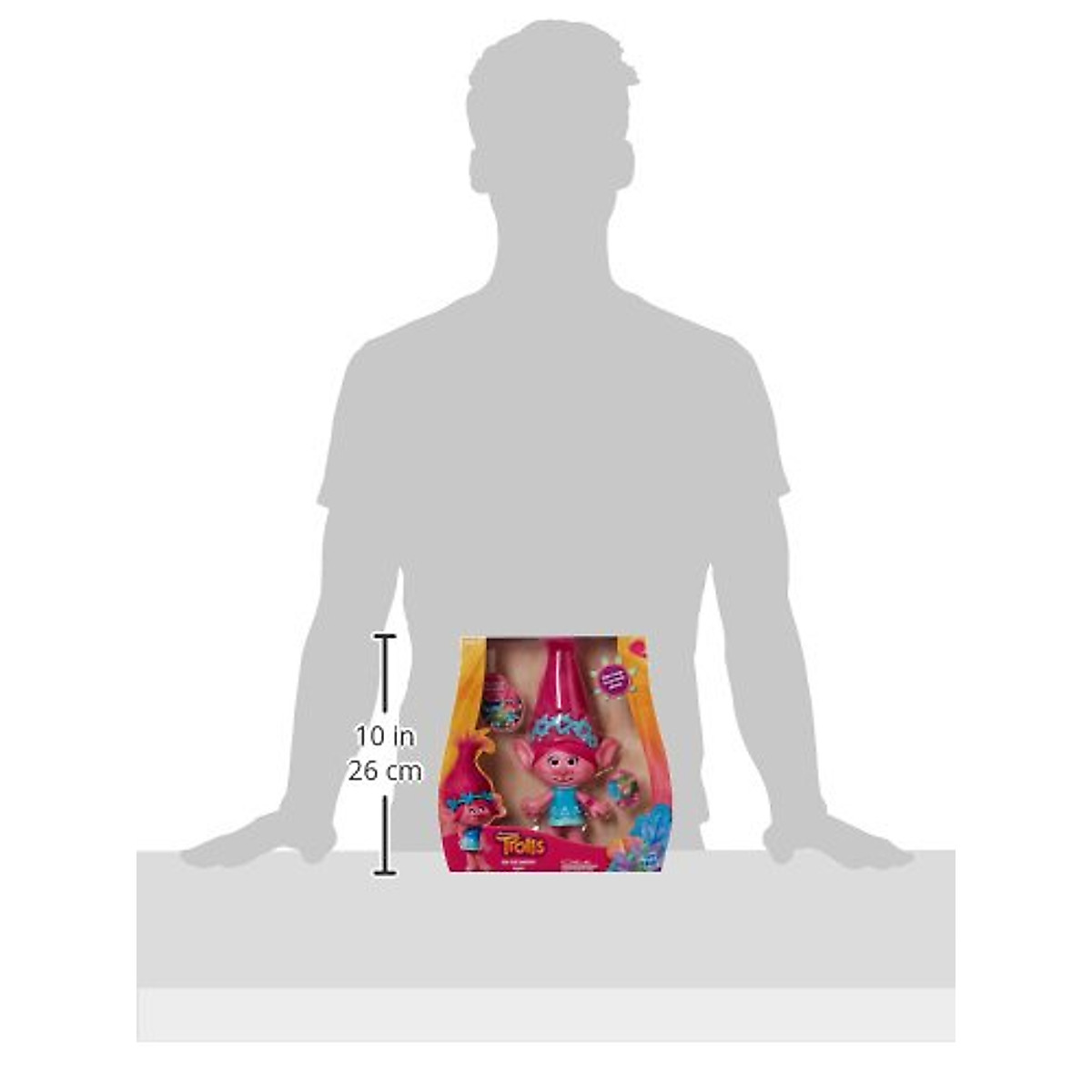 Trolls DreamWorks Poppy Hug Time Harmony Figure