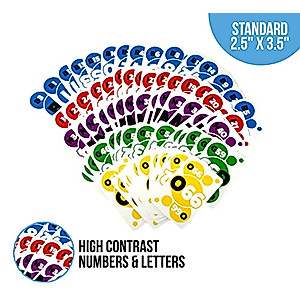 Regal Games - Standard Bingo Calling Cards - 2.5" x 3.5" - High Contrast Numbers & Letters - Durable Plastic Coating - Cardstock - 75 Count (B1 - O75)