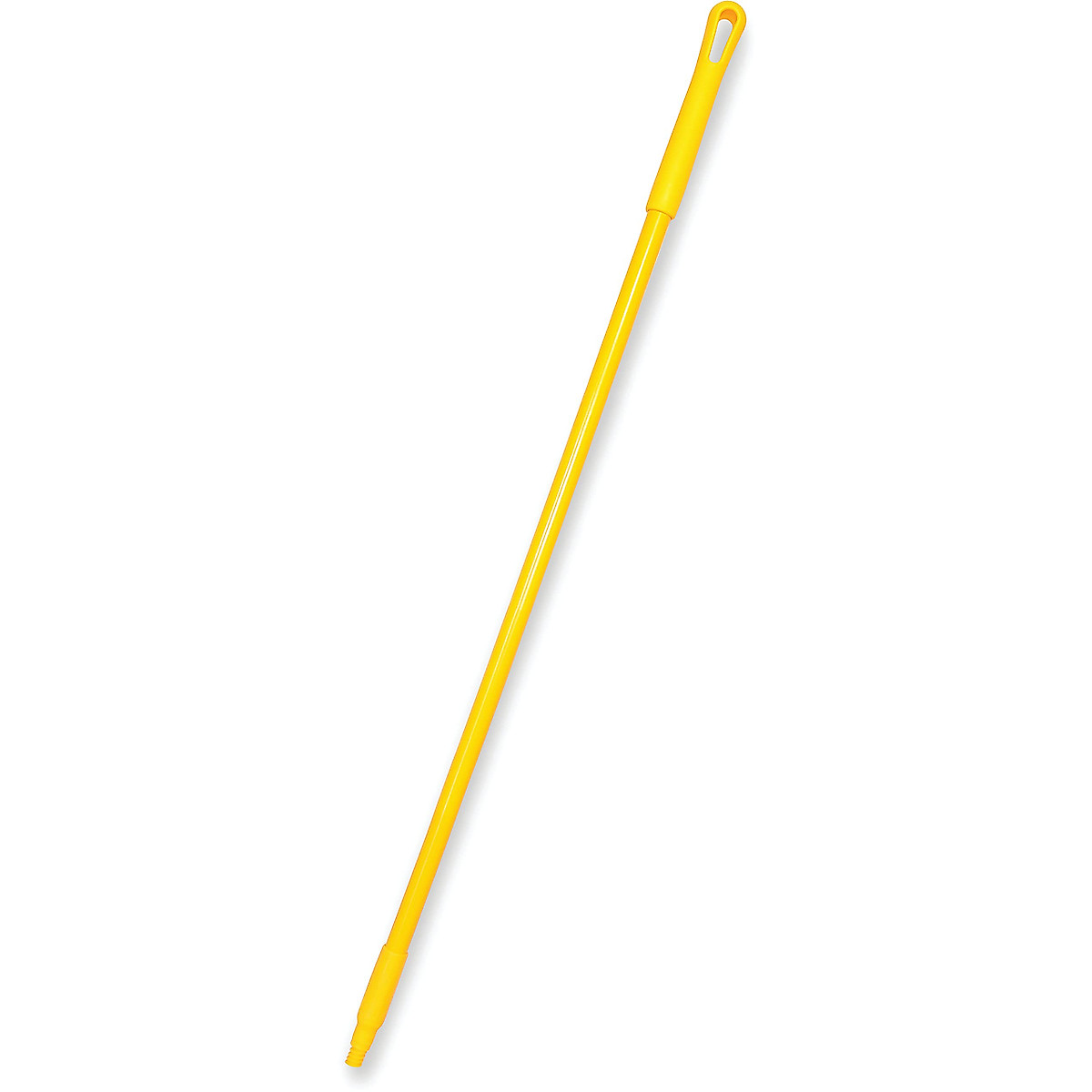 SPARTA 41225EC04 Fiberglass Broom Handle, Mop Handle, Replacement Handle With Acme Threaded Tip For Commercial Cleaning, 48 Inches, Yellow