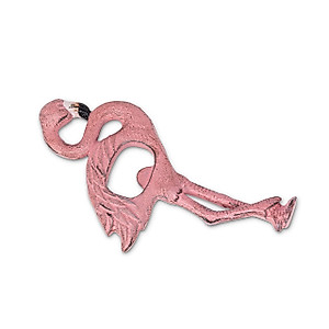 ABBOTT COLLECTION Antique Pink Flamingo Bottle Opener, 1 EA