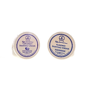 Taylor of Old Bond Street Shave Cream - 2 Pack 5.3 0z Each Choose Your Scents! (Almond and Coconut)
