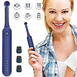 Travel Toothbrush Soft Adult Bristled Toothbrush Mouth Soft Vibration Electric Rotating Guard Waterproofs Toothbrush Household Auto Toothbrush Kids