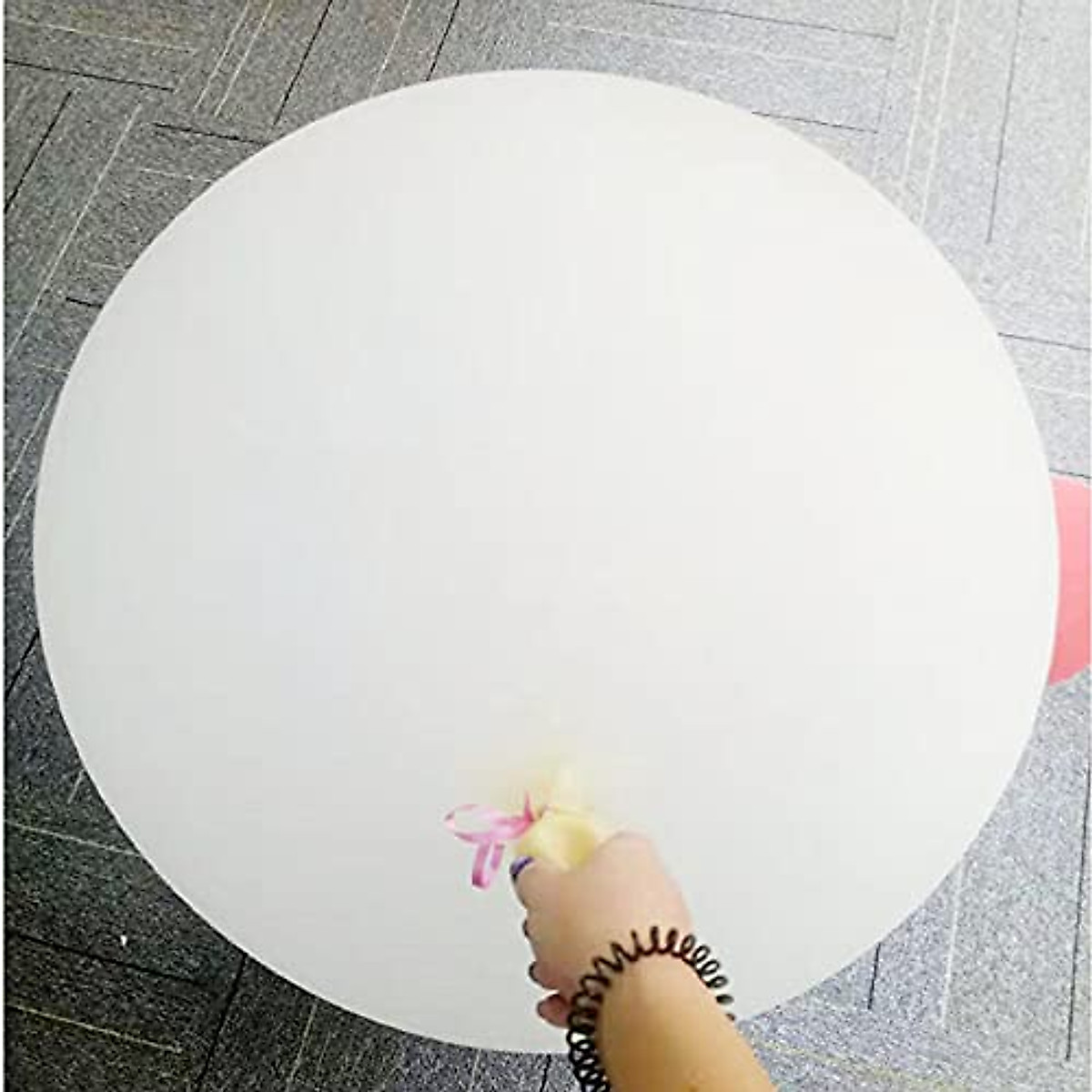 Nballoon 72 inch Giant Weather Balloon White For Meteorological Investigation Holiday Party Decoration Entertainment Toys