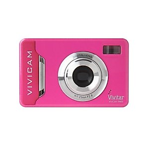Vivitar ViviCam 5.1MP Digital Camera - Pink (V5022G)