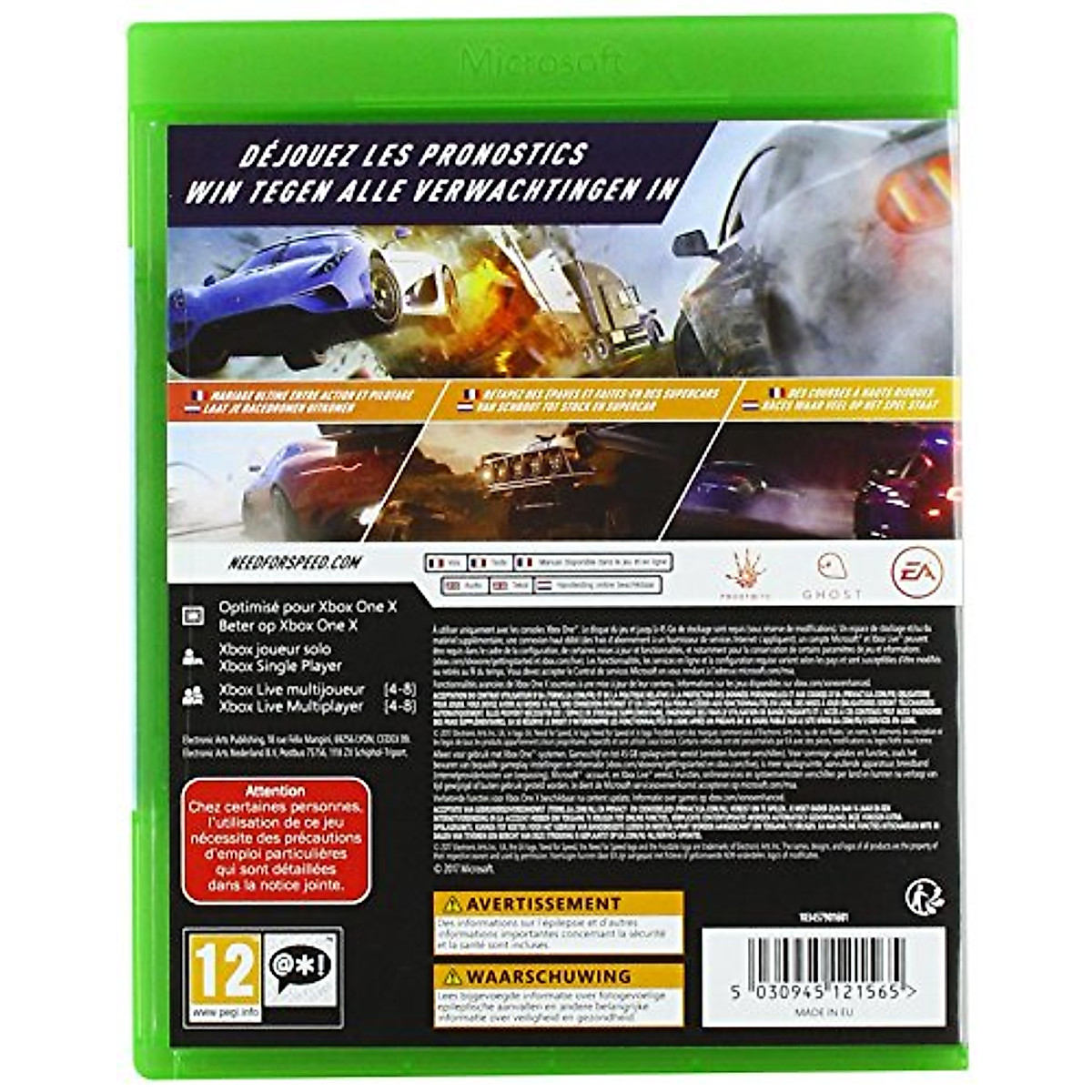 JEU CONSOLE EA NEED FOR SPEED PAYBACK XB1