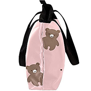TBOUOBT Handbags for Women Fashion Tote Bags Shoulder Bag Satchel Bags, bear animal cartoon
