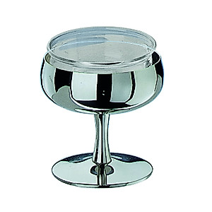 STAINLESS STEEL ICE-CREAM BOWL, 6 pcs.