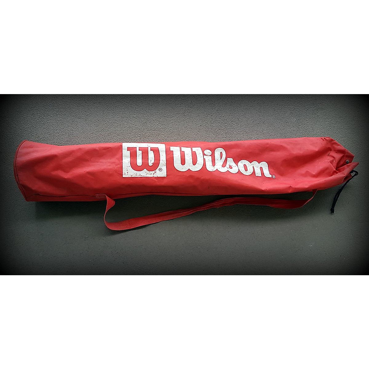 WILSON EZ Tennis Net (18-Feet),Black/Red