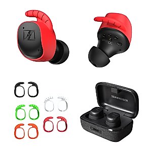 Luckvan 5 Pairs Sport Ear Cover for Sennheiser Momentum True Wireless 3 Ear Hook Anti-Slip Earbuds Cover for Sennheiser Earbuds Replacement Fit in Sennheiser Momentum 3 Case