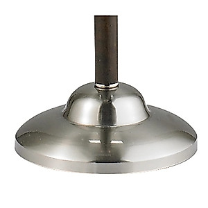 Adesso Home 7207-15 Transitional Two Light Floor Lamp from Alta Collection in Pwt, Nckl, B/S, Slvr. Finish, Pewter