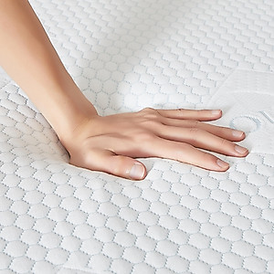 Hbaid Memory Foam Mattress, Medium-Firm Feel, 5 Inch, Twin XL