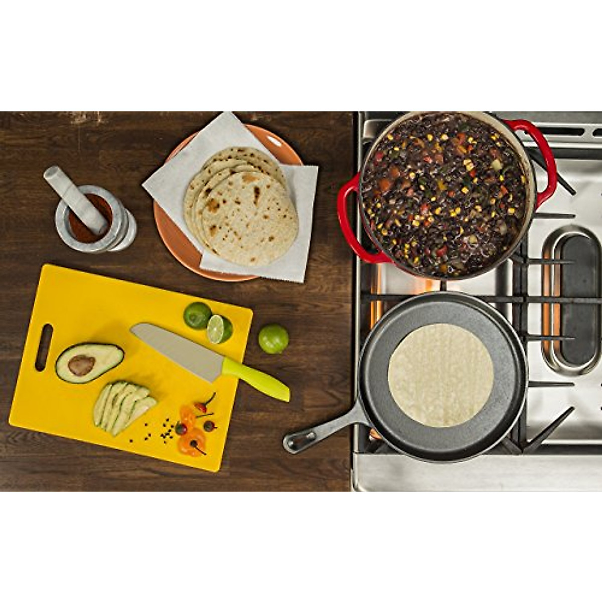 Lodge L9OG3 Cast Iron Round Griddle, Pre-Seasoned, 10.5-inch