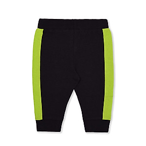 Disney Monsters Inc Boys’ Mike or Sully Short Sleeve Bodysuit and Jogger Pants Set for Newborn and Infant