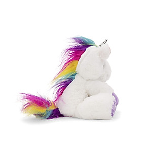 Plushible Poppy The Unicorn Stuffed Animal, 10-Inch Plush Unicorn Toy for Girls & Boys - Machine Washable Unicorn Plush, Soft Stuffed Unicorn, Valentine’s Day Gift for All