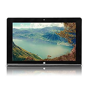 Fusion5 10" Windows 11 Pro FWIN232 Plus S1 Ultra Slim Windows Tablet PC - (4GB RAM, USB 3.0, Micro HDMI, Intel Quad-Core CPU, IPS HD Display, 5MP and 2MP Cameras, Bluetooth 4.0, Windows 11) (64GB)