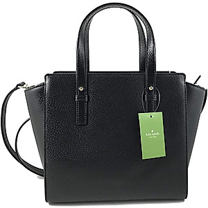Kate Spade New York Grand Street Colorblock Small Hayden Leather Handbag in Black