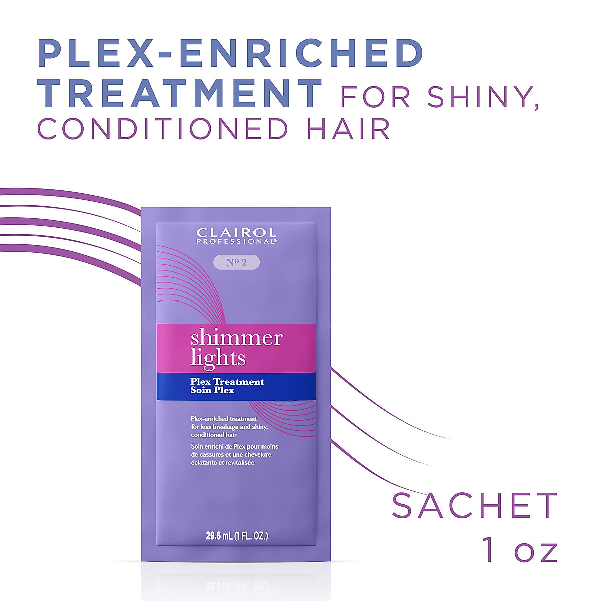 Clairol Professional Shimmer Lights Plex Treatment, 1 oz