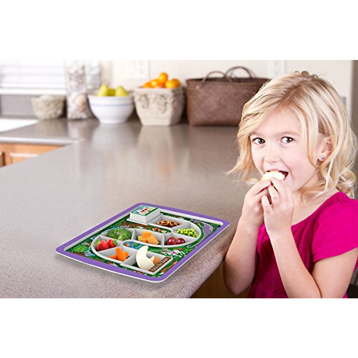 Genuine Fred Winner, Enchanted Forest Kid's Dinner Tray, 30 x 21.2 x 2 cm