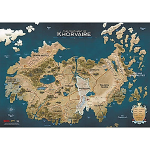 Gale Force Nine D&D Eberron Map Set Nations of Khorvair