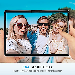 OMOTON 3 Pack Screen Protector for Microsoft Surface Pro 11&Pro 10 (2024)/Pro 9 (2022)/Pro 8 (2021)/Pro X-13 Inch, Tempered Glass/Case Friendly/Surface Pen Compatible