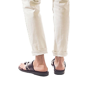Zohar - Leather Toe Ring Sandal - Mens Sandals