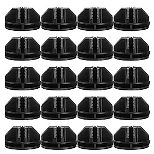 VOSAREA 20 Pcs Wire Cube Storage Modular Organizer Closet Cube Storage Shelves