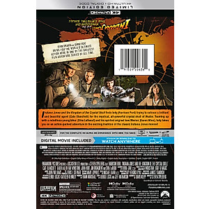 Indiana Jones and the Crystal Skull Limited Edition Steelbook
