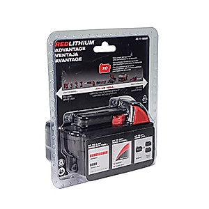 Milwaukee 48-11-1850R M18 18V 5Ah XC Extended Capacity Resistant Battery 2 Pack, (48-11-1850Rx2)