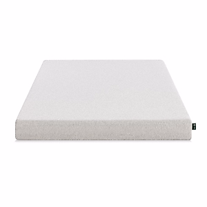 ZINUS 6 Inch Ultima Memory Foam Mattress, Queen, Fiberglass Free, Pressure Relieving, CertiPUR-US Certified, Mattress in A Box, White