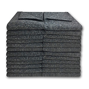 Uboxes Textile Moving Blankets 54x72 Excellent Professional Quality Pad