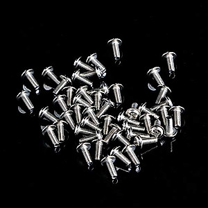 Screw 50 Pcs Quadrex Head Short Computer Case Motherboard Screws T16