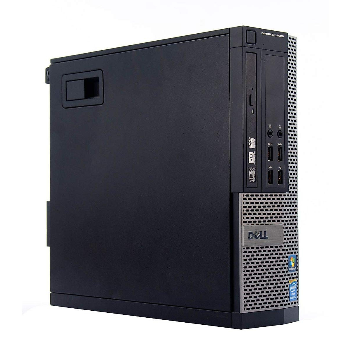 Dell OptiPlex 9020 SFF Computer Desktop PC, Intel i5 Processor, 16GB Ram, 128GB M.2 SSD + 2 TB HDD, Dual FHD New 24 Monitor, Wired Keyboard and Mouse, WiFi & Bluetooth, Windows 10 Pro (Renewed)