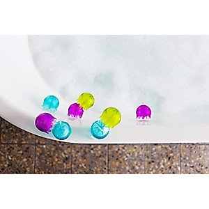 Boon Jellies Suction Cup Bath Toys - Bathtub Baby Sensory Toys - Jellyfish Suction Toys for Bath Time - Multicolored - Baby and Toddler Bath Toys - 9 Count - Ages 12 Months and Up