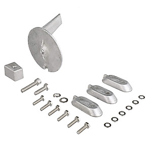 Quicksilver 8M6007993 Aluminum Anode Kit for Yamaha 4T 40-60 Hp Outboards