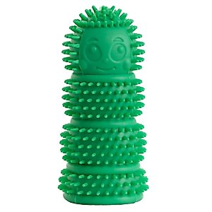 Waggletooth Dog Finger Toothbrush - Promotes Healthy Teeth and Gums - 360 Bristles for Dog and Puppy Teeth - Bite Resistant, One Size Fits Most - BPA Free Dog Teeth Cleaning - Manufactured in USA